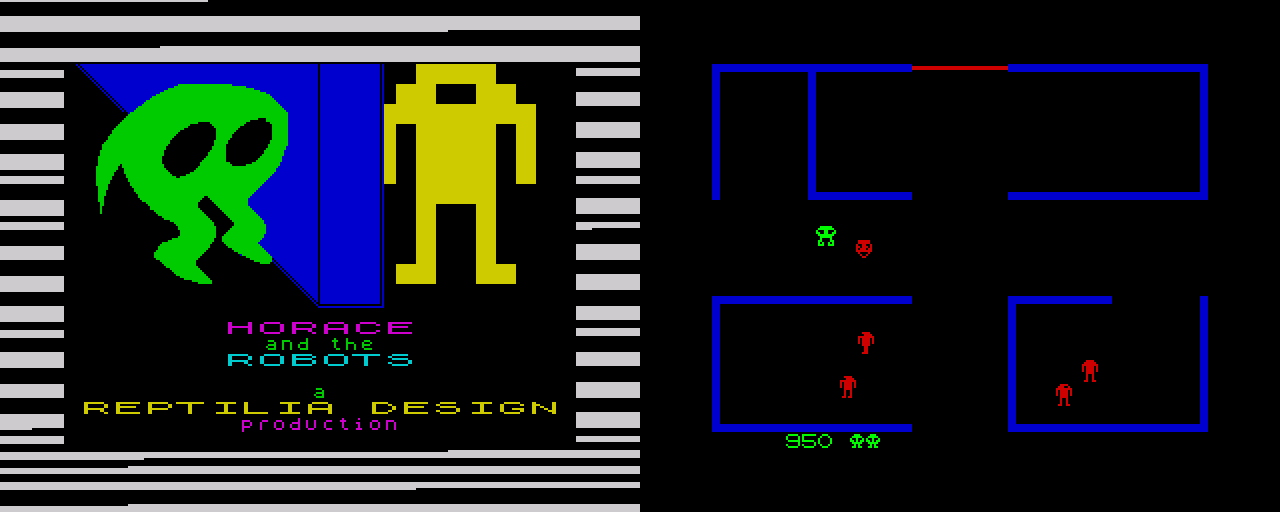 FRGCB - Finnish Retro Game Comparison Blog: TWOFER #22: Horace Classics (Sinclair Research Ltd ...