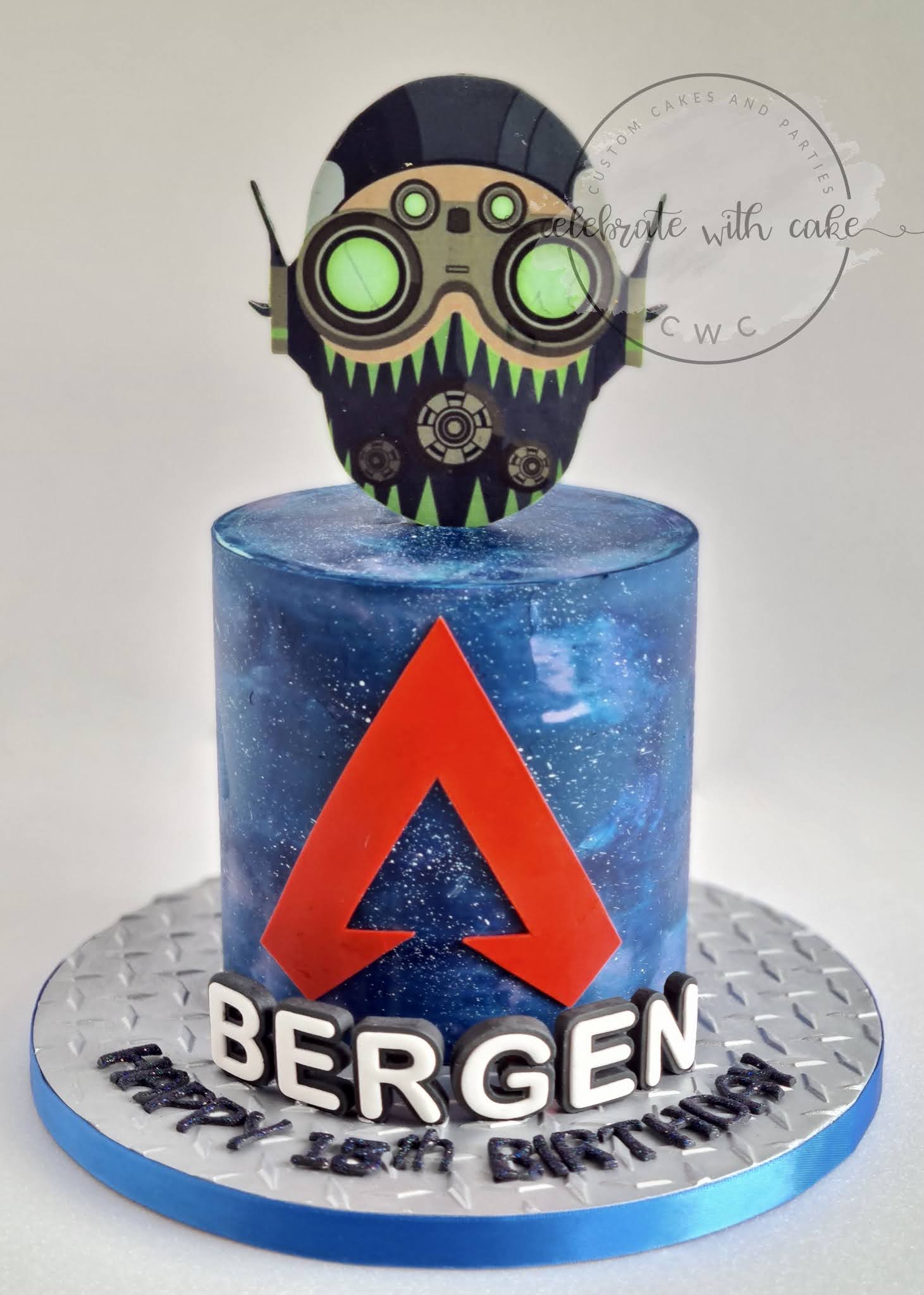 Celebrate with Cake!: Apex Legends themed single tier Cake