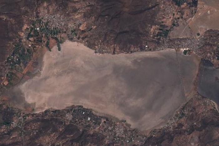 En peligro el milenario lago de Cuitzeo, el segundo más grande de México