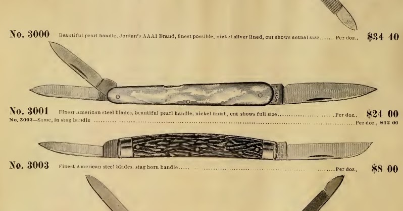 Vintage Outdoors: A.J. Jordan Sheffield Trade Mark AAA1 Cutlery Company ...