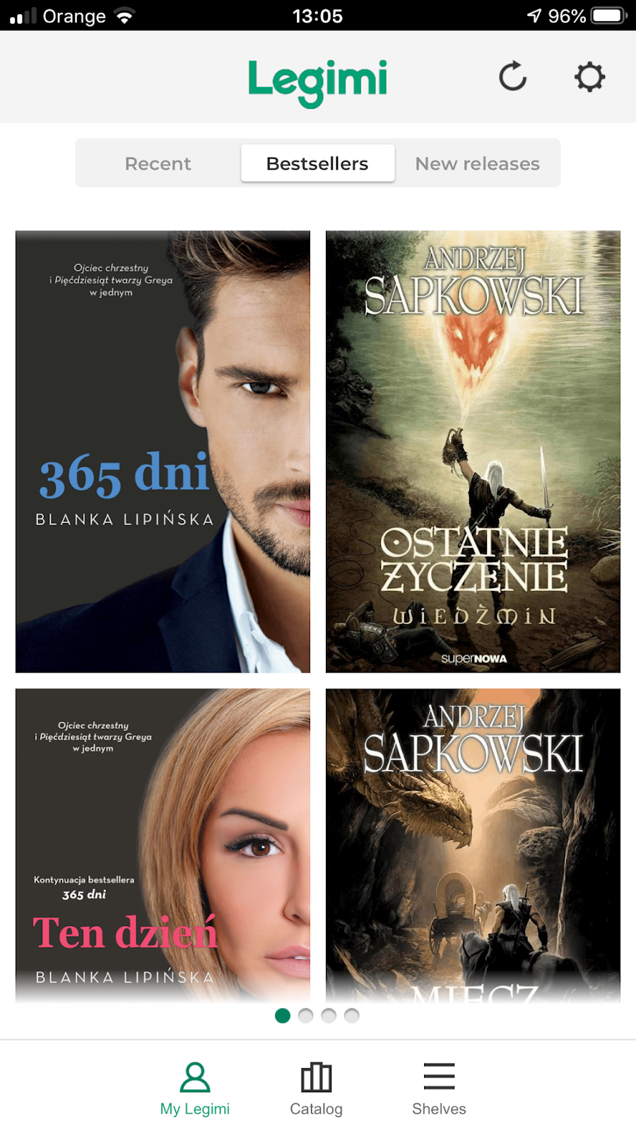 Mały wielki test Legimi i Empik Go ~ Z piórem wśród książek