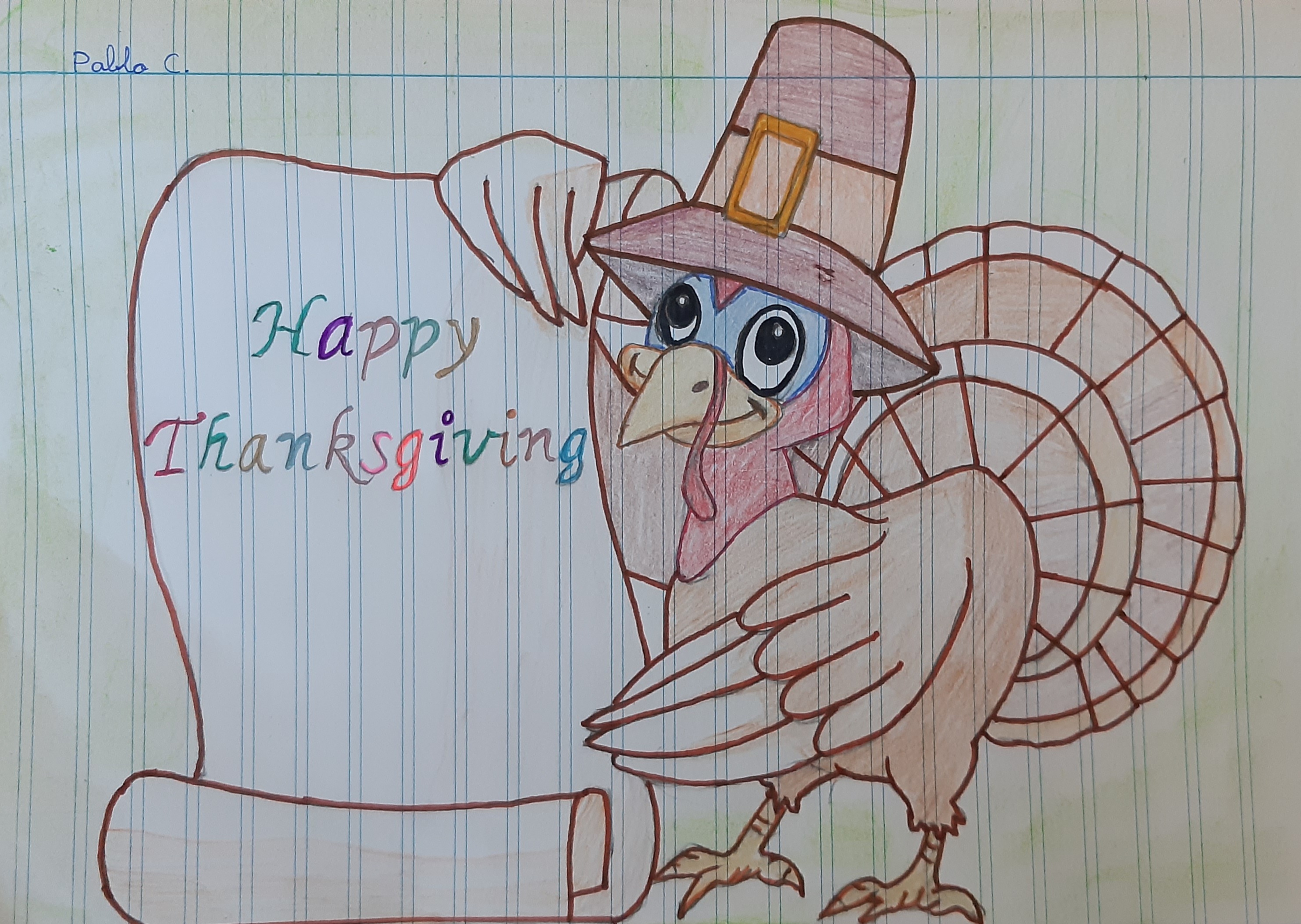 Teacher Lidia's Blog: Challenge #2 Make a Thanksgiving cover for your ...