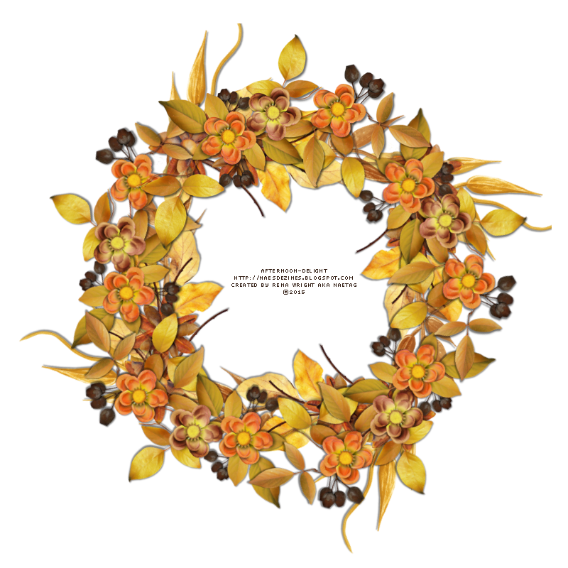 Afternoon Delight: Fall Cluster Frame-FTU.