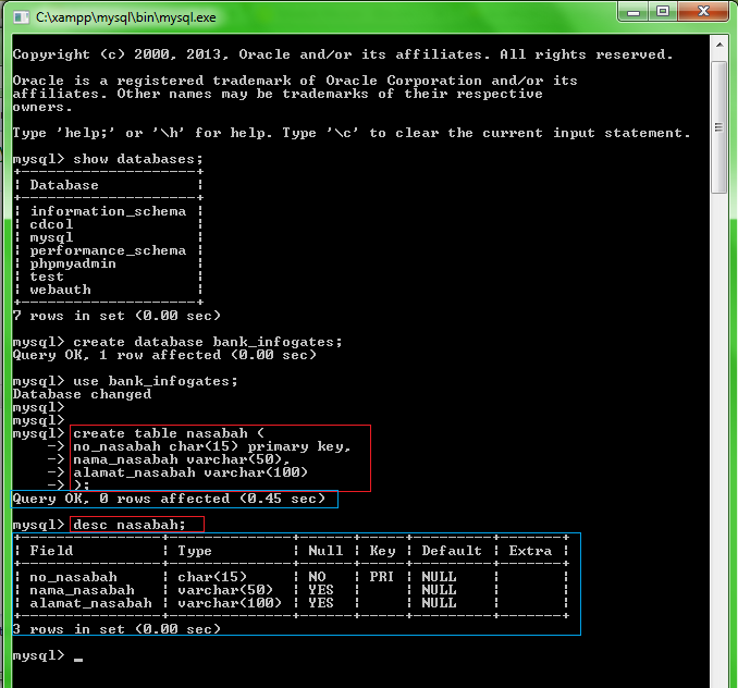 Kumpulan Soal Lengkap Pramuka Cara Membuat Database Manual Menggunakan Command Prompt Cmd