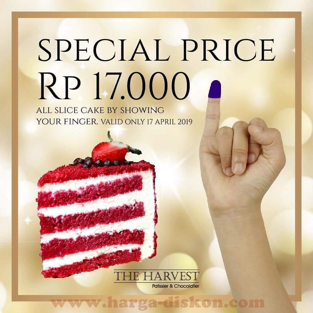Harga Cake Harvest Agustus 2019 - 11 Harvestide