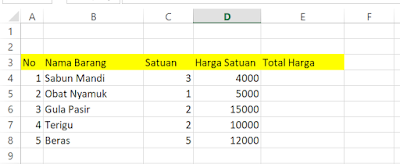 2 Cara Mudah Copy Paste Rumus atau Fungsi di Microsoft Excel - SMP Excel