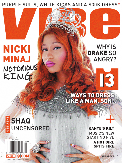 Nicki Minaj on the Cover of Vibe Magazine (Photo), "I'm Not Gonna ...