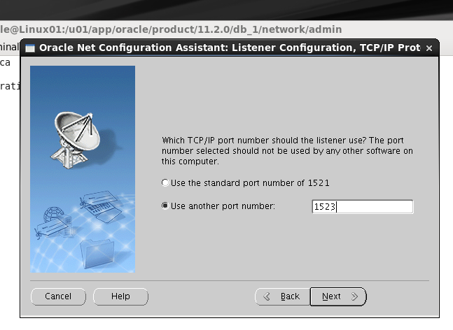 Learn Oracle Database Administration: information provided for listener ...