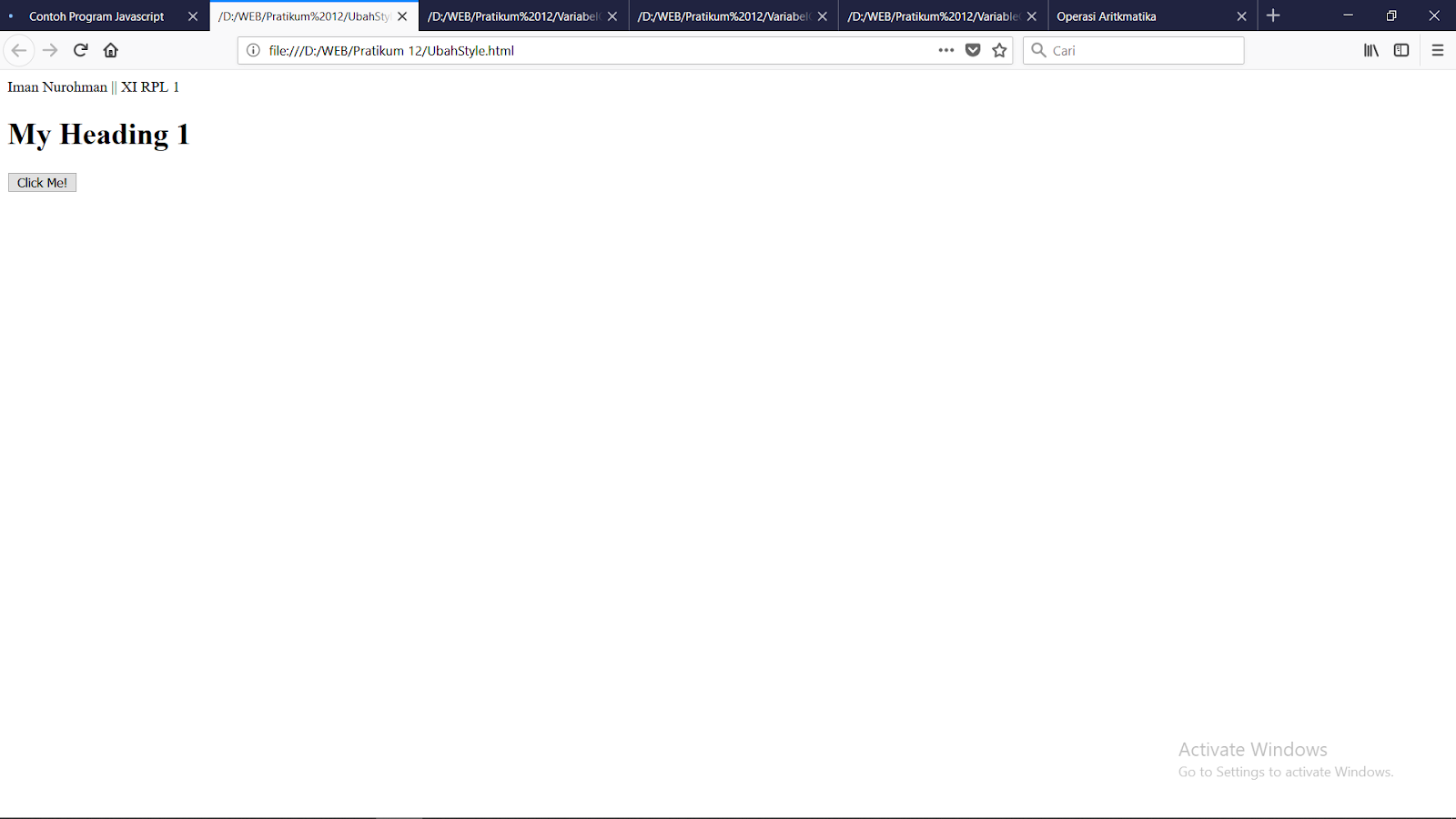 Pemrograman JavaScript - Serba Serbi Programming