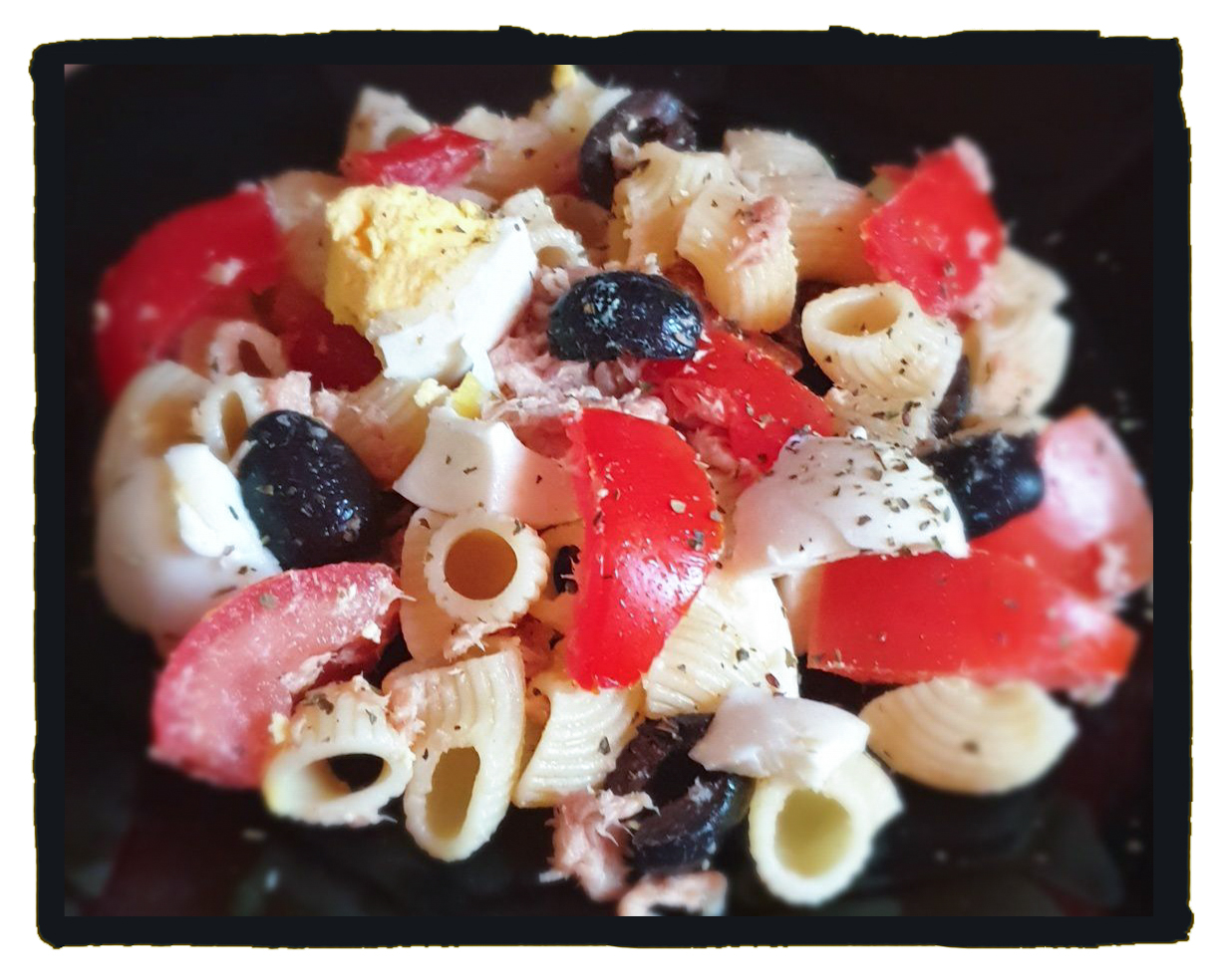 Salade de pâtes froides au thon - Du soleil dans mes recettes