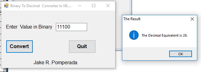 Free Programming Source Codes and Computer Programming Tutorials: Binary To Decimal Converter In ...
