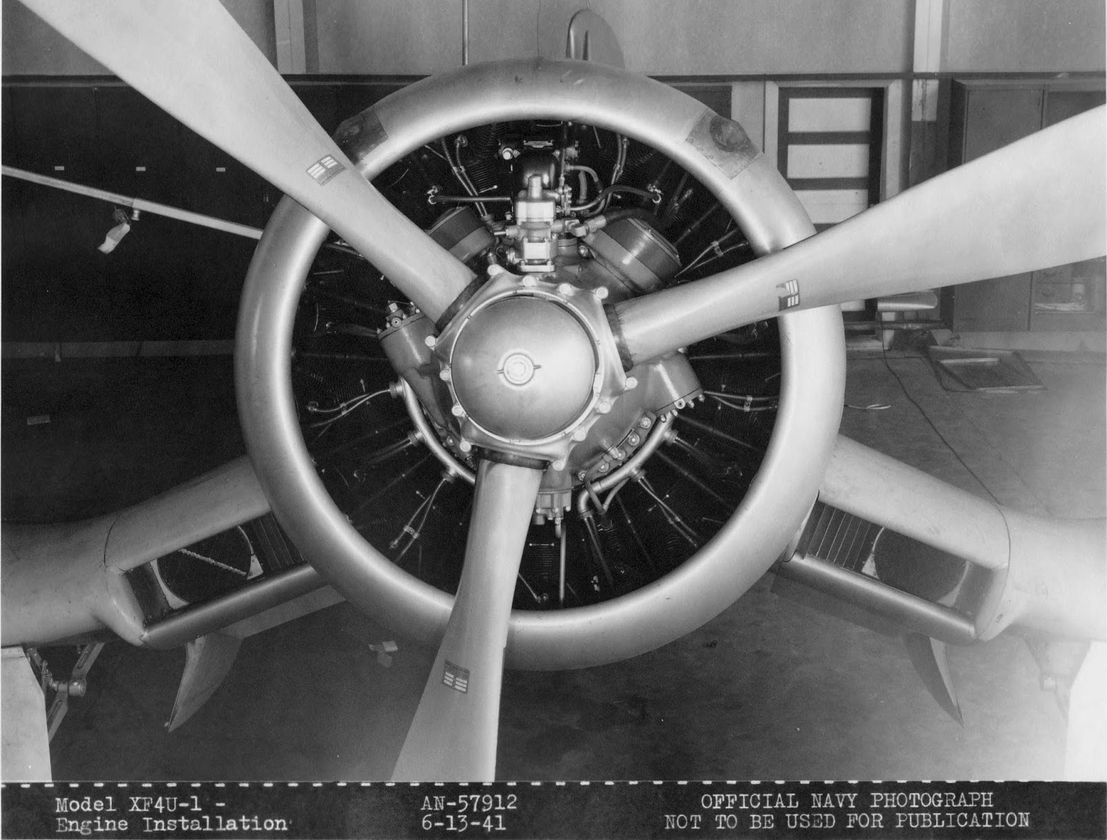 Tailhook Topics: Vought XF4U-1 Corsair