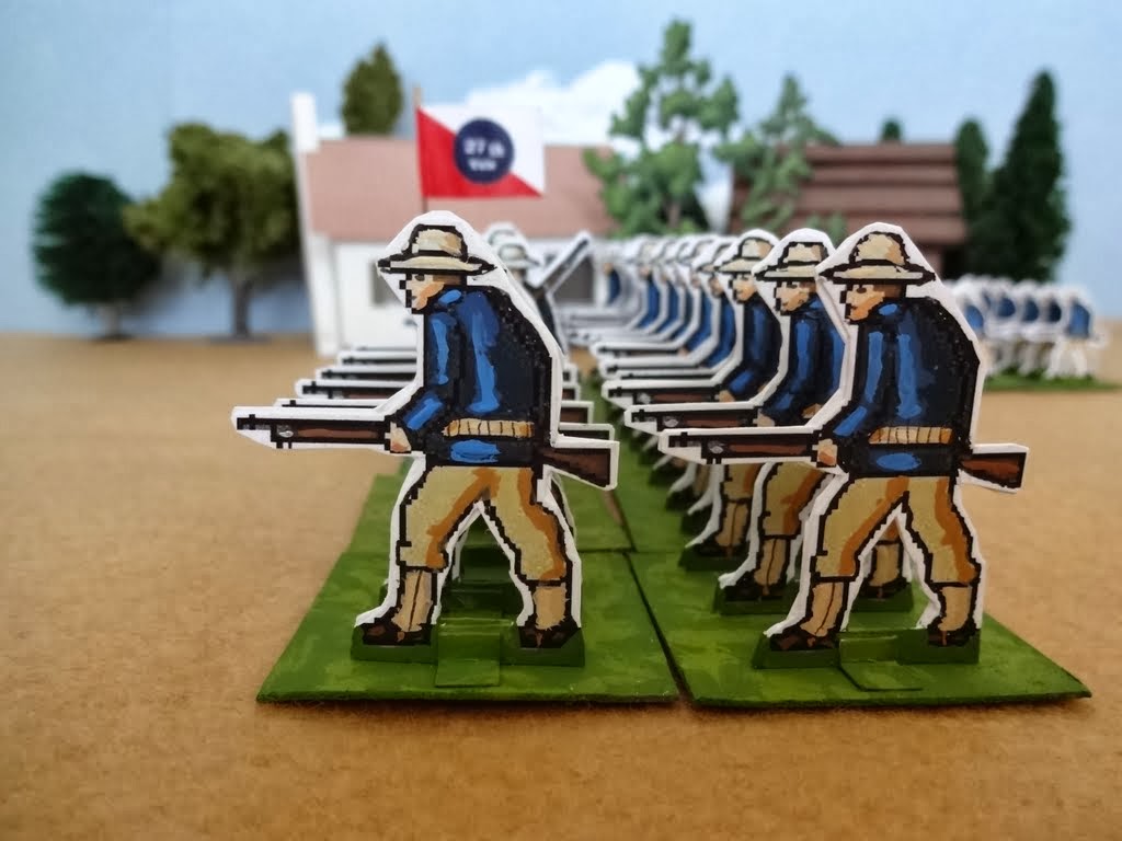 Castles of Tin: Paper Soldiers: 40mm - WK Project # 9