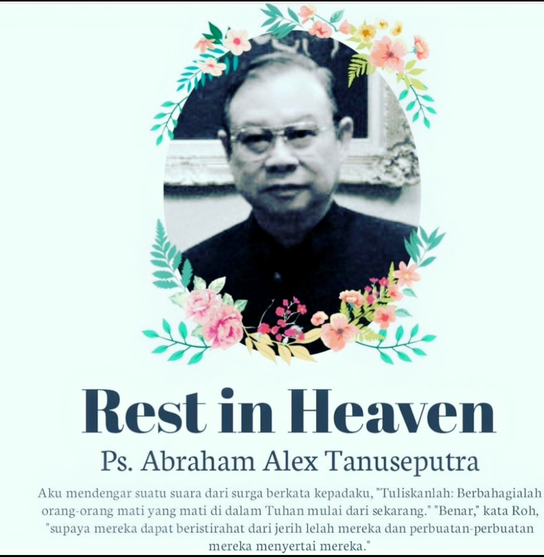 SELAMAT JALAN PS ABRAHAM ALEX TANUSAPUTERA