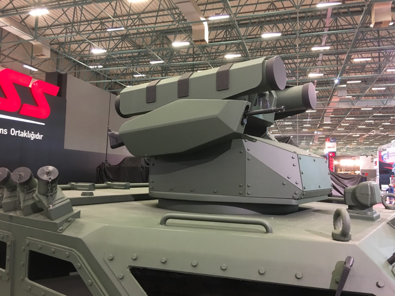 WARFARE TECHNOLOGY: FNSS Remote Missile Turret with Kornet ATGM