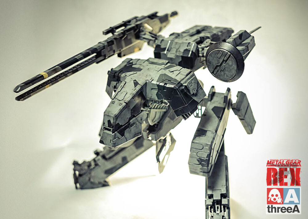 MECHA GUY: ThreeA Toys: Metal Gear Solid Rex - Review Images