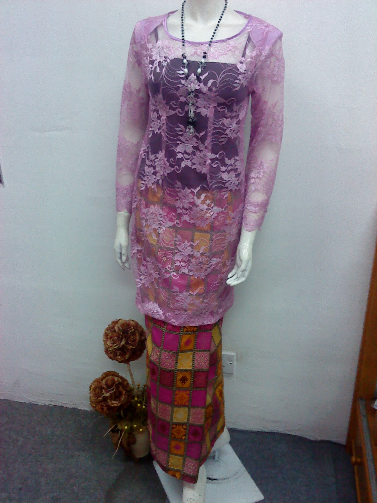 Butik Anggun Pesona: Koleksi 103- Kurung Moden Xclusif Chiffon & Lace ...