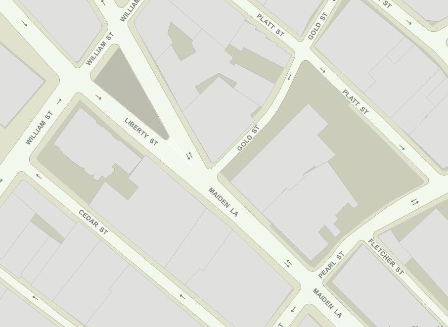 New York - History - Geschichte: Maiden Lane 1880s