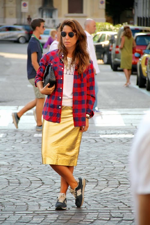 Fash n' Travl: Polleras metalizadas: el must have de este invierno