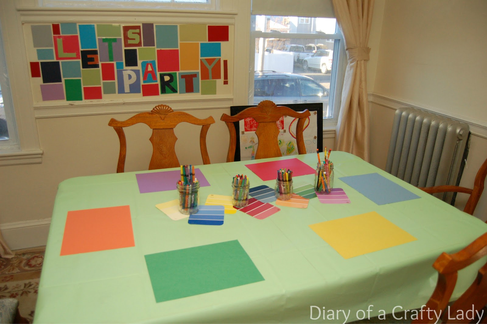Diary of a Crafty Lady: An ART Birthday Party