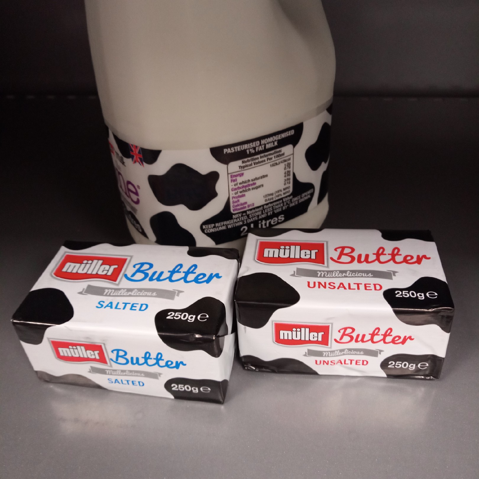 Supersupergirl's Food Reviews: Muller milk and butter