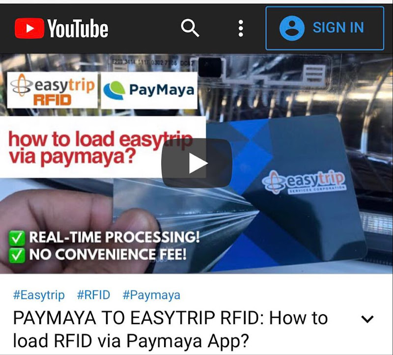 2023 HOW TO RELOAD AUTOSWEEP & EASYTRIP RFID using GCASH, PayMaya, 7 ...
