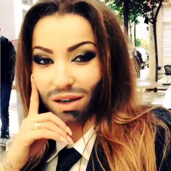 Roza Lati makes "bearded woman" | VIP Thashetheme News, Gossip ...