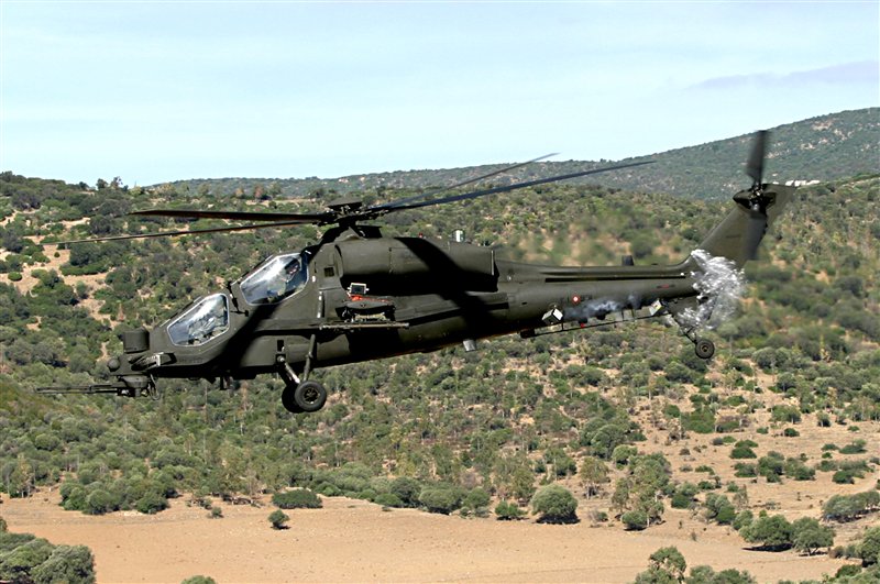 DeadlyAgustaWestland AW129 Italian Combat Helicopter | Army and Weapons