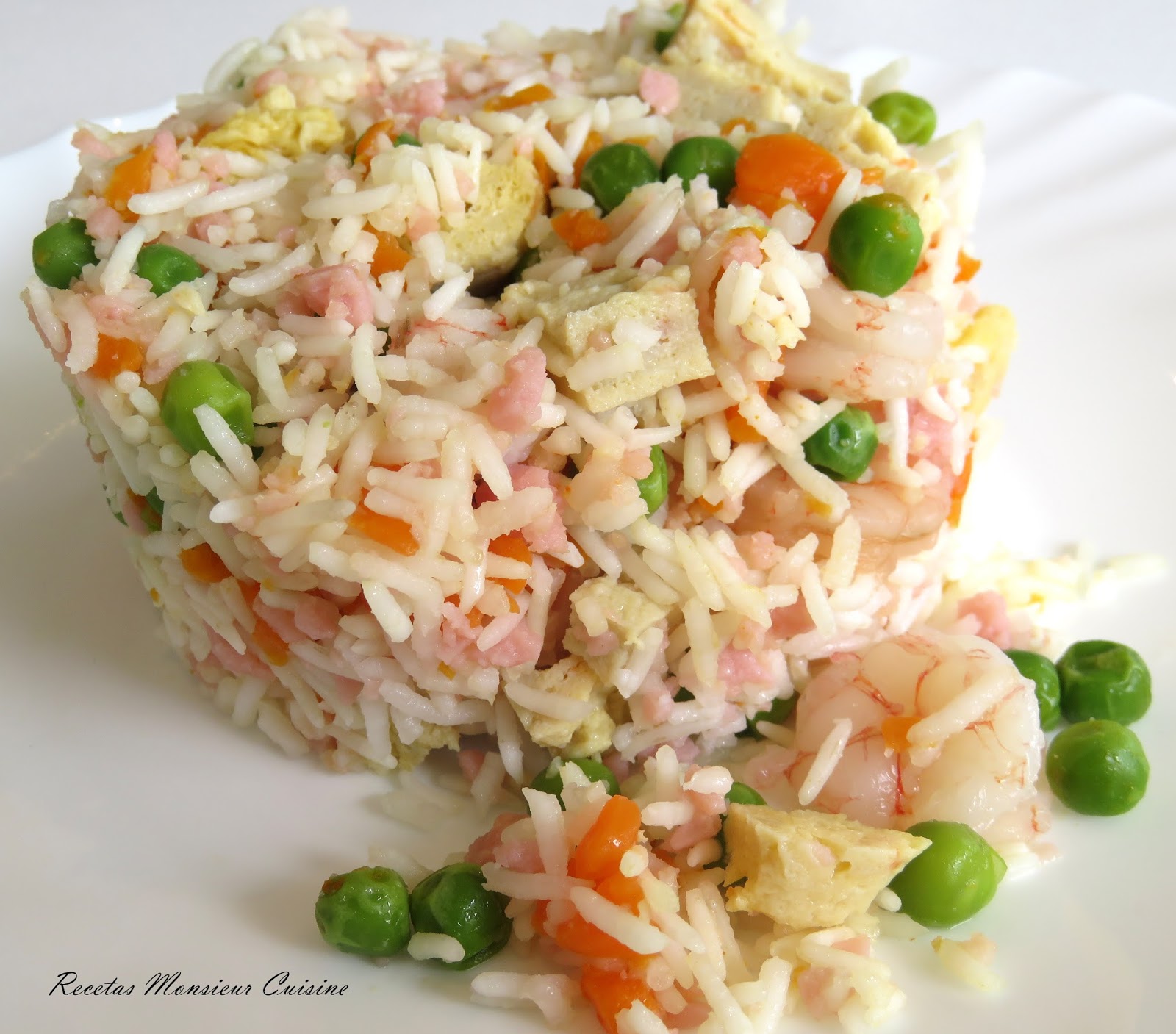 Recetas Monsieur Cuisine: Arroz tres Delicias