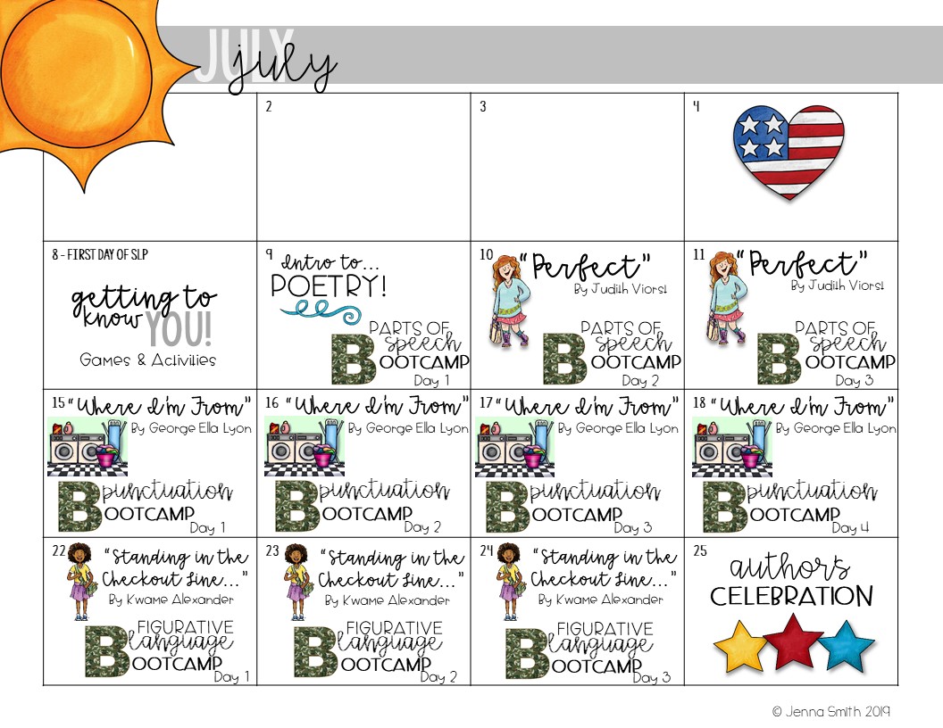 Summer School - Week One - Seventh Grade ELA - Musing From The Middle ...