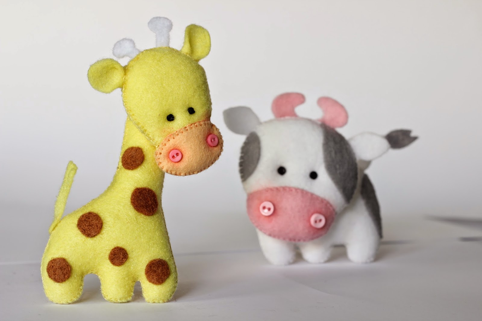 Moldes Para Hacer Jirafas De Fieltro Paso A Paso