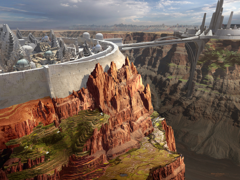 Warlord of Mars: Barsoom Concept Art by Ryan Church