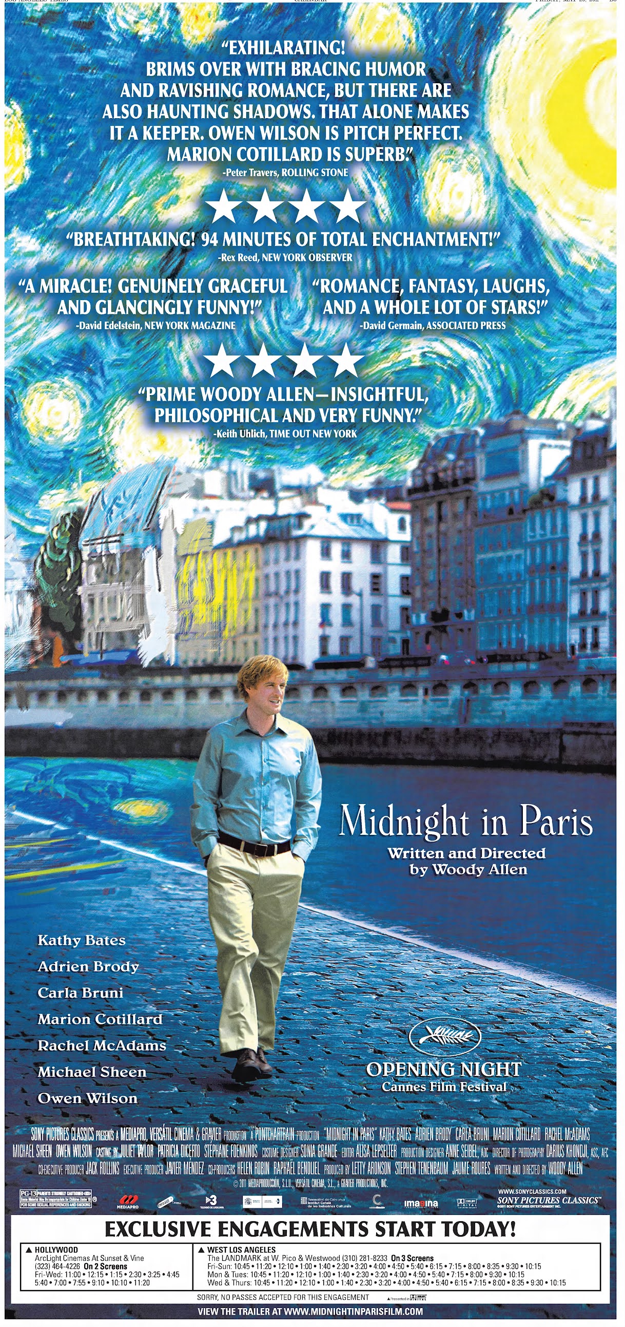 Happyotter: MIDNIGHT IN PARIS (2011)