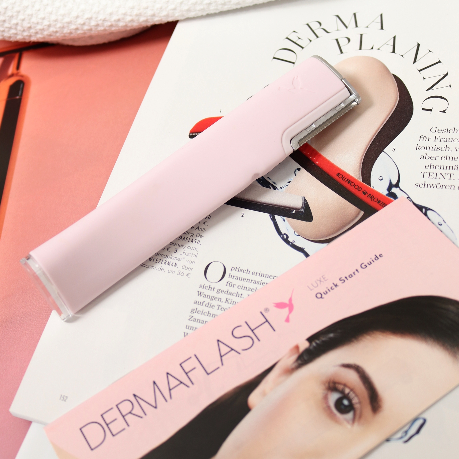 MacKarrie Beauty Style Blog: Dermaflash Luxe Peach Fuzz Removal ...