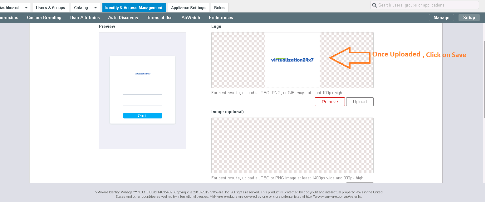 Virtualization The Future: Customize VMware vRA 8 Login Screen Branding