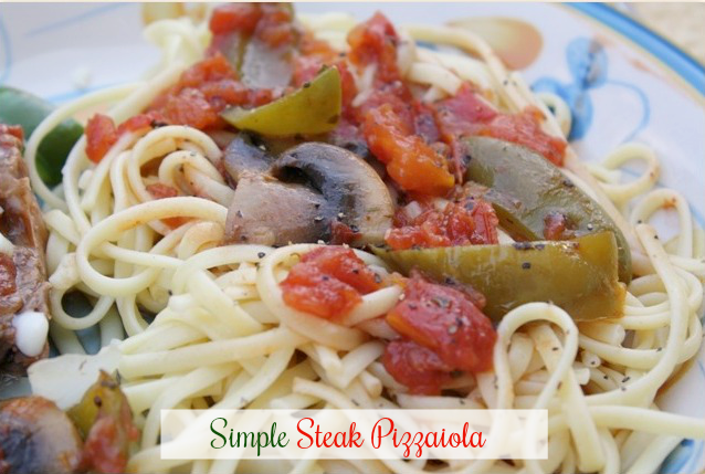 Easy Steak Pizzaiola — Mommy's Kitchen