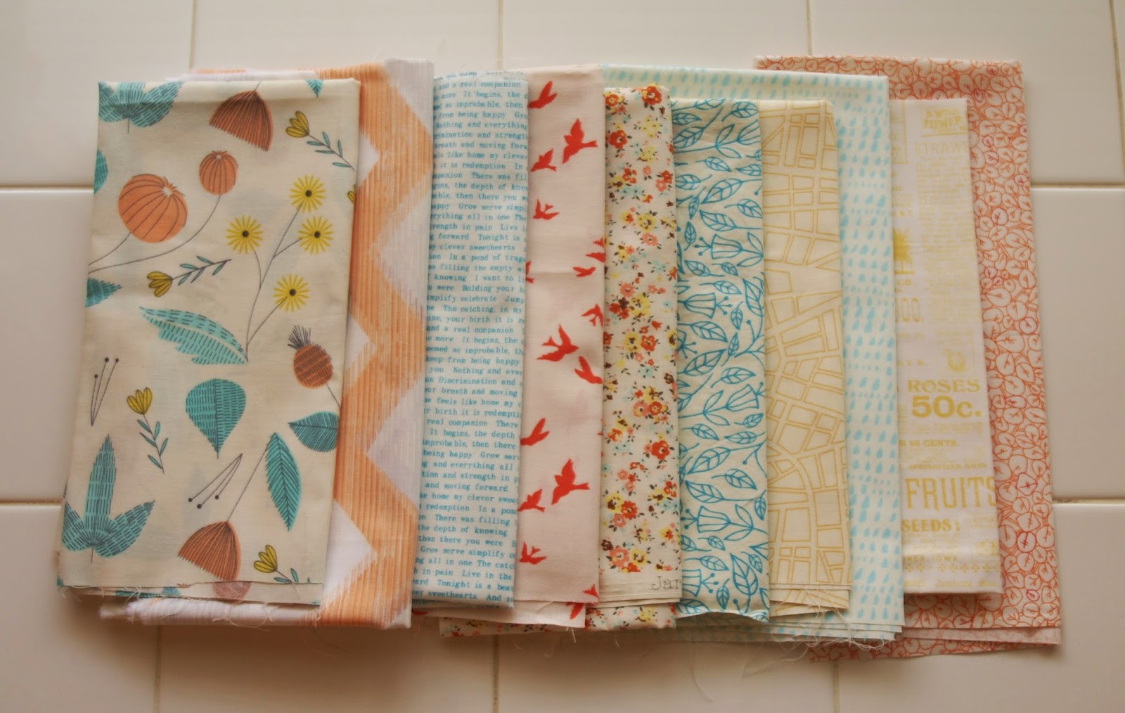 Fabric Mutt: Graph Paper QAL: Fabric & Themes