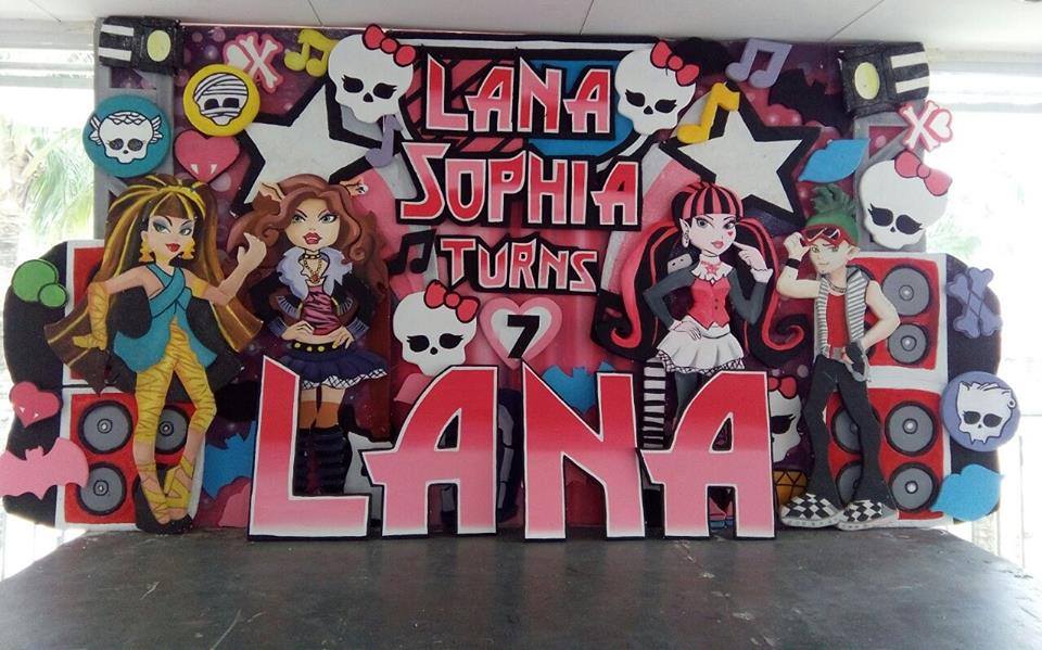 All Over Sweets: Monster High Themed Birthday Party