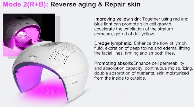 Portable Photo therapy LED Infrared Light Therapy Beauty Machine