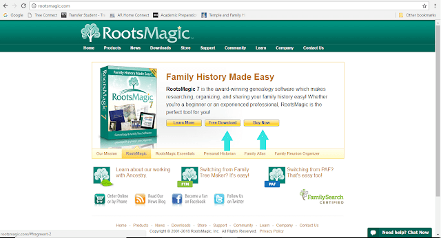 Genealogy 4 Breakfast: RootsMagic - Family History Software