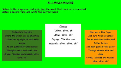 Amelia San José Fuente - EFL LESSONS: Songs