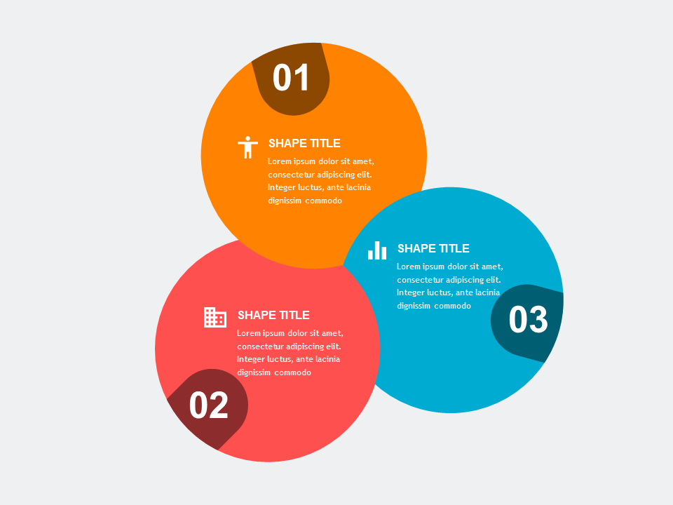 Circulation Circle Pin PowerPoint Templates - PowerPoint Free