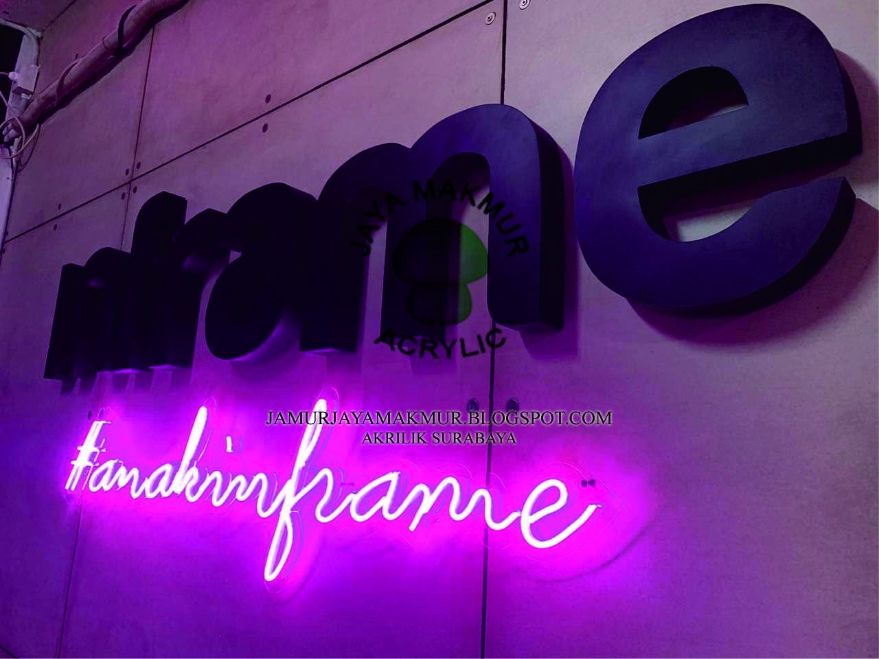 neon sign surabaya sidoarjo, lampu neon surabaya, lampu led surabaya ...