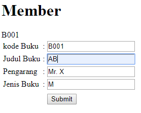 Update Data dengan PHP - MySQL