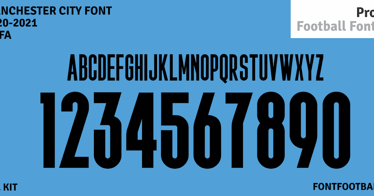 Football Font