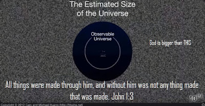 How big is the universe? How small is the smallest known object?