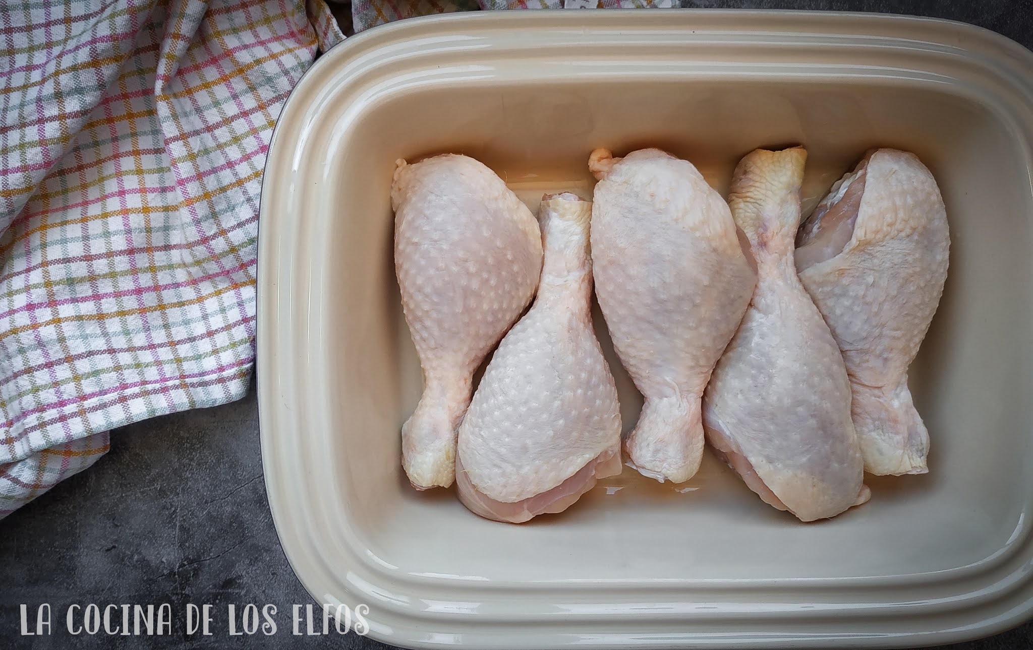 La Cocina de los Elfos: Jamoncitos de Pollo Caribeños