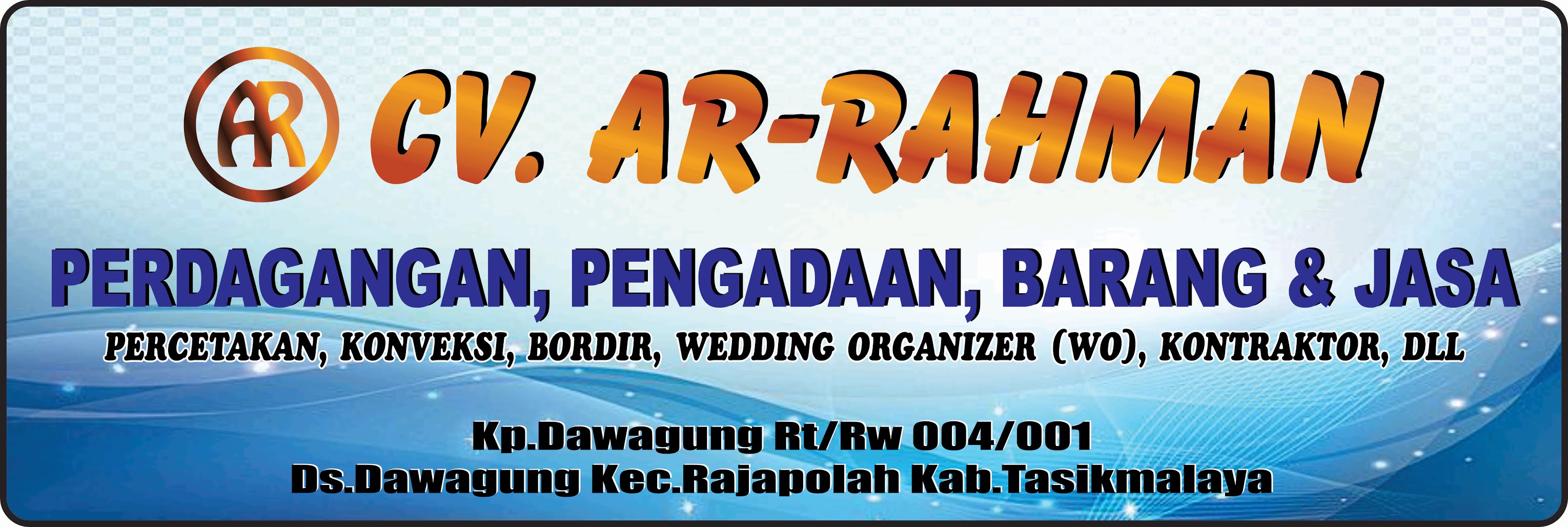 Download Gratis Contoh desain banner Spanduk CV Pengadaan Barang dan ...