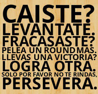 Caíste Levantate | Frases Para Compartir