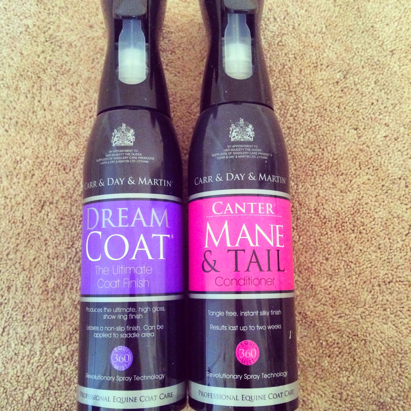 GBerrillEquestrian: Carr & Day & Martin- Coat Care Product Review